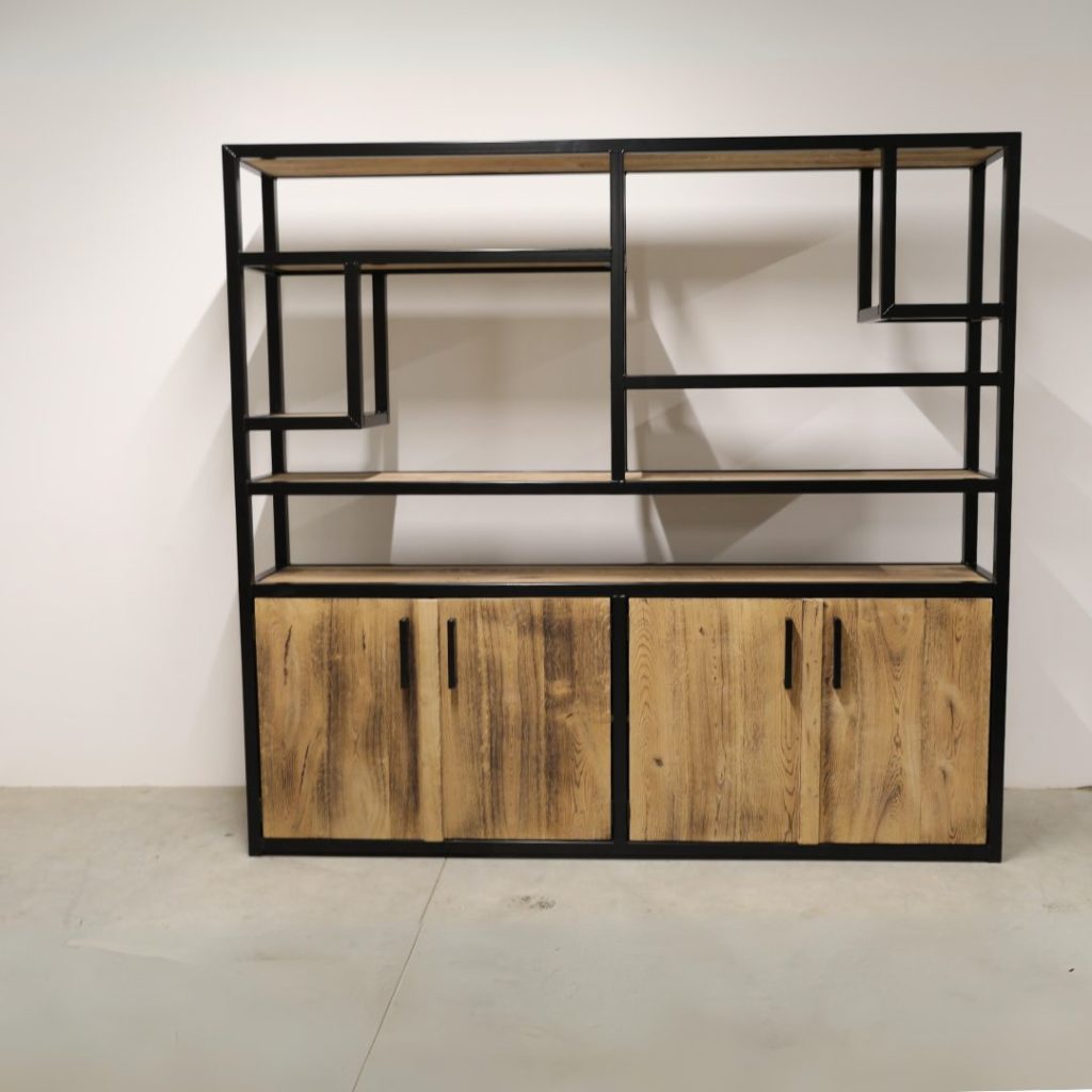 Kast industrieel Jerry in alle afmetingen | Bartsmeubelen